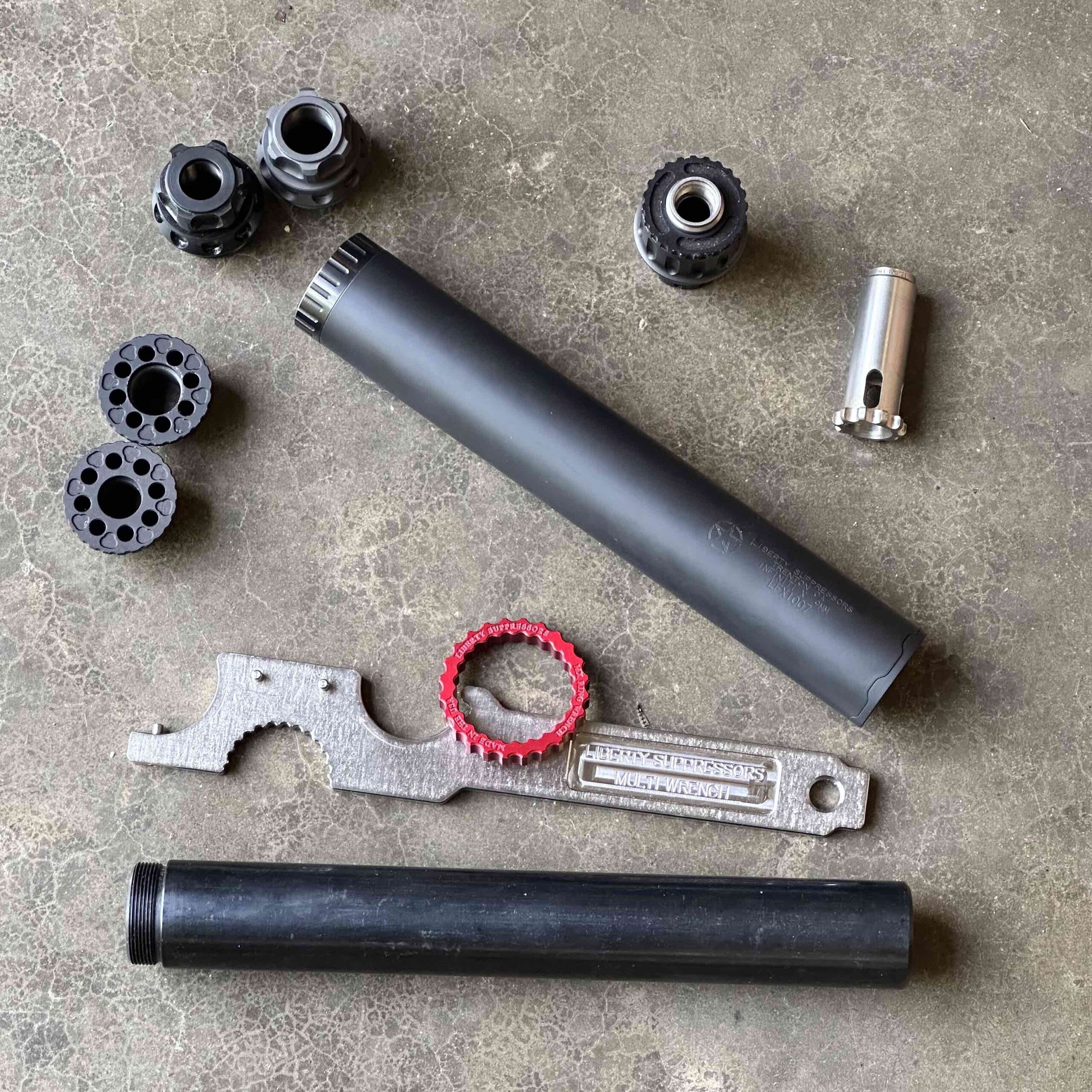 Infiniti X – Lightweight Multi Caliber Suppressor